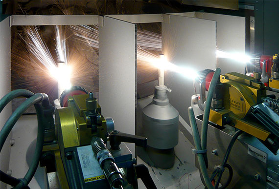 Flame wire spray systems