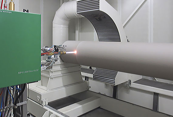 HV-50 HVOF system - Gas fuel