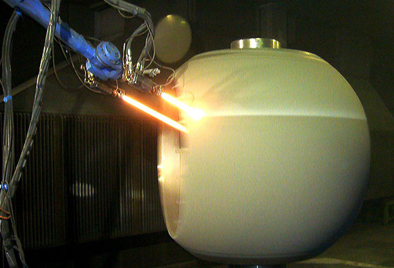 HV-50 HVOF system - Liquid fuel